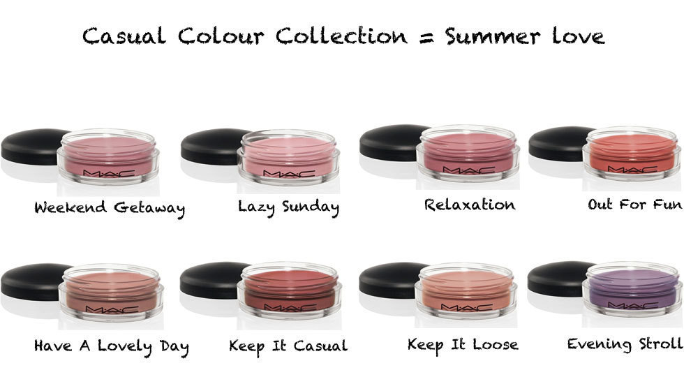 MAC Casual Colour Collection - EvaK.dk